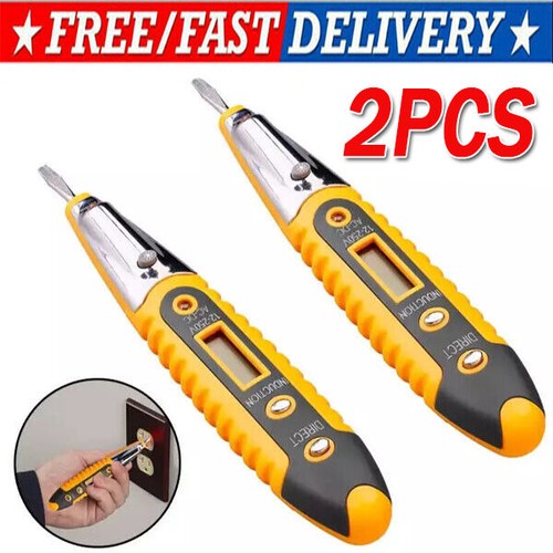 Voltage Electric Tester Volt Detector Test Pen AC DC Non-Contact Sensor ...