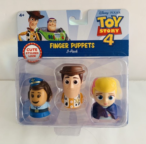 Toy Story Disney Pixar 4 - Finger Puppet - Woody, Giggle McDimples ...