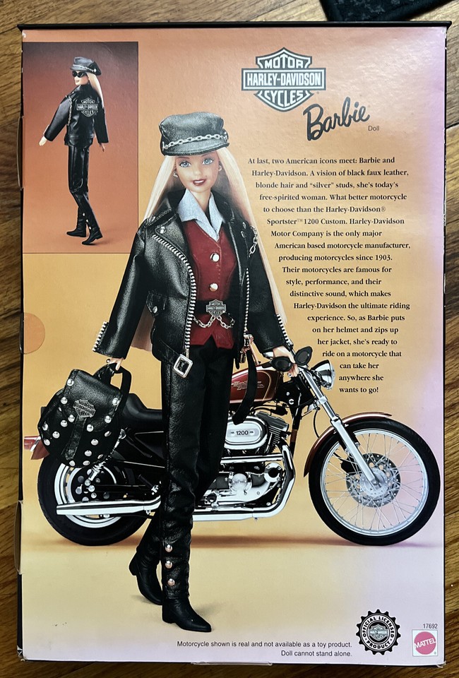 1997 Harley-Davidson Barbie Motorcycles Limited Edition #17692 NRFB ...