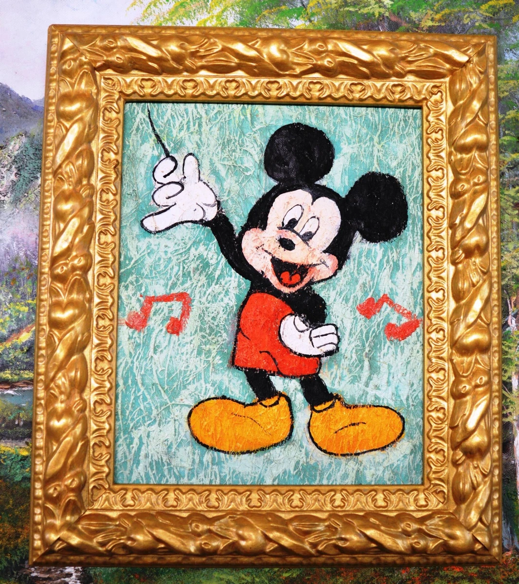 Mickey Mouse Oil Painting