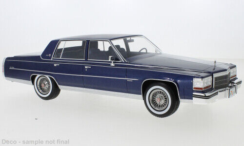 BoS 1982 Cadillac Fleetwood Brougham Metallic-Dark Blue 1:18 BoS 1982 Cadillac Fleetwood Brougham Metallic-Dark Blue 1:18