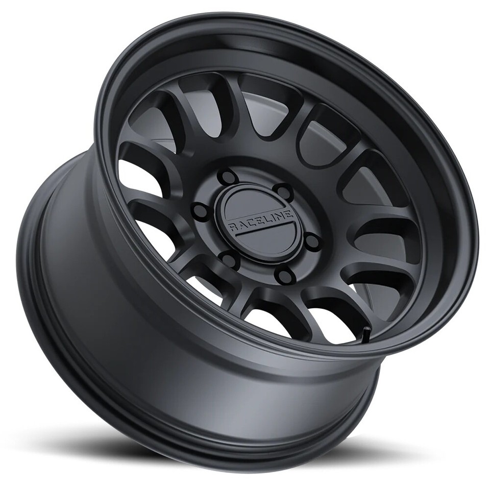 18x8.5 +35 Raceline 958B Rogue 6x139.7 Satin Black Wheels (Set of 4) | eBay