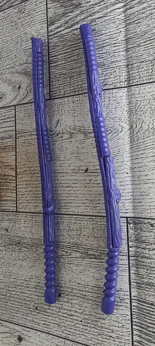 Vintage Bo Staff Accessories 1992 TMNT MUTATIN' DONATELLO Don Accessory ...