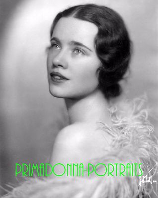 JESSICA TANDY 8X10 Lab Photo 1930 Early Movie Star Portrait, "HERBERT ...