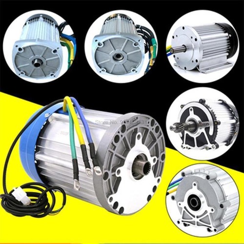 60V 3000W 4200RPM Permanent Magnet Brushless Differential Speed DC ...