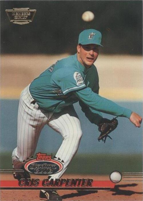 1993 Topps Stadium Club - Cris Carpenter #706 Members Only for sale ...