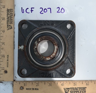 IPTCI UCF 207 20 Flange-Mount Ball Bearing Unit | eBay