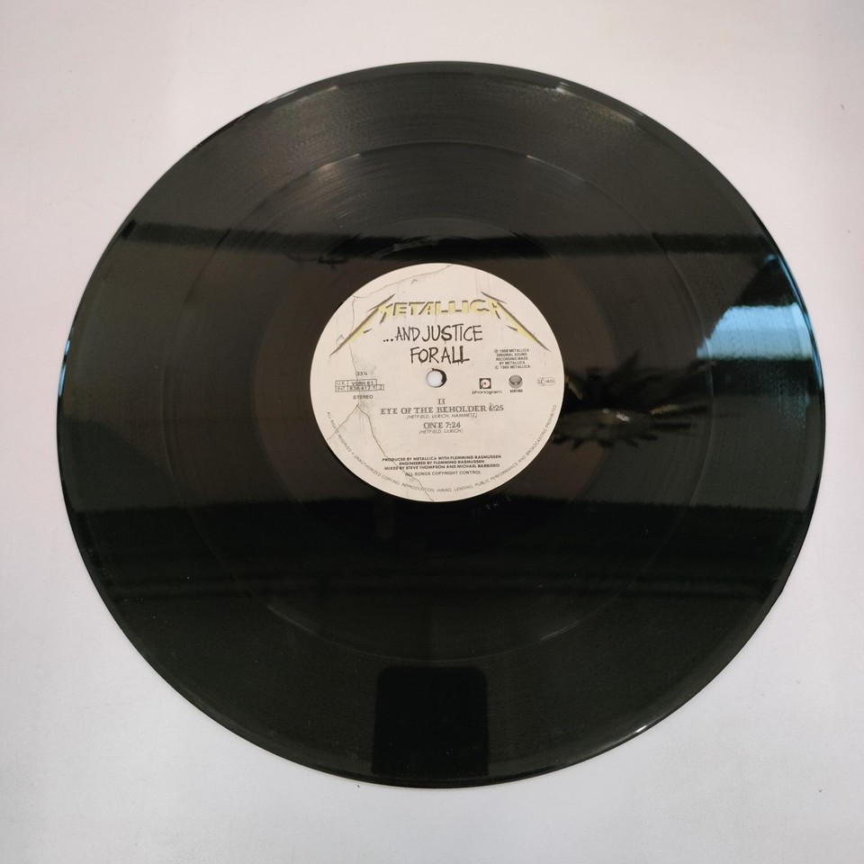Metallica – ...And Justice For All- 1988 - 2 x Vinyl 12" LP - VERH 61 ...