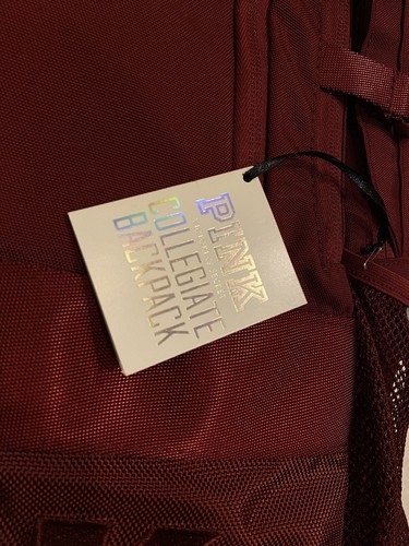 New Victoria's Secret PINK Campus School Laptop School Backpack Red ...