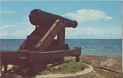 Fort Gaines - Confederate Cannon - Mobile Bay - Dauphin Island ...