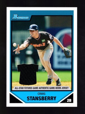 2007 BOWMAN CRAIG STANSBERRY RC JERSEY PADRES | eBay