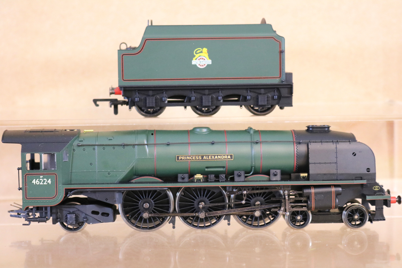 HORNBY TMC306 R2231 BR 4-6-2 PRINCESS CLASS LOCO 46224 princess ...