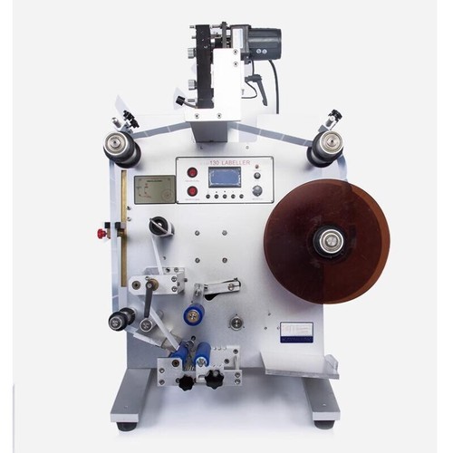 SL-130 Round Bottle Labeling Machine Labeler With Date Printer Coding ...