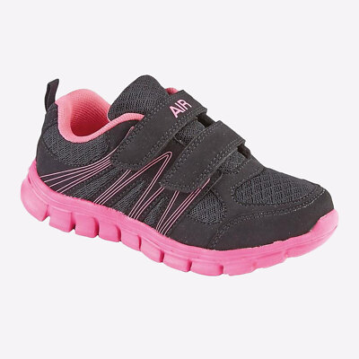 Dek Air Sprint Childrens Girls Casual Fashion Comfort Trainers Black | eBay
