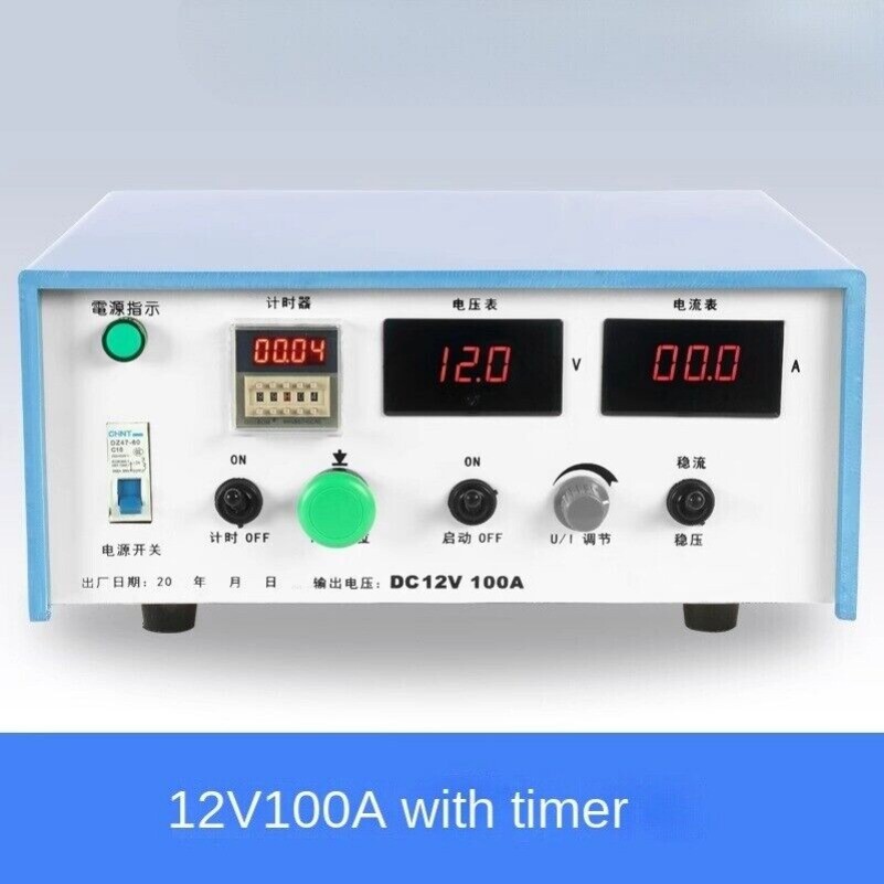 High Frequency Switch Rectifier Electroplating 50A/100A 12V ...