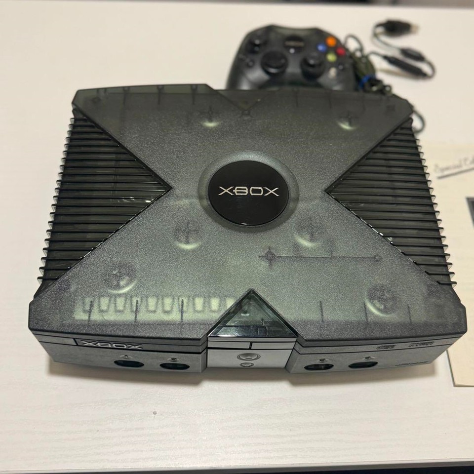 Xbox Console Special Edition Smoke Skeleton Black Microsoft NTSC-J ...