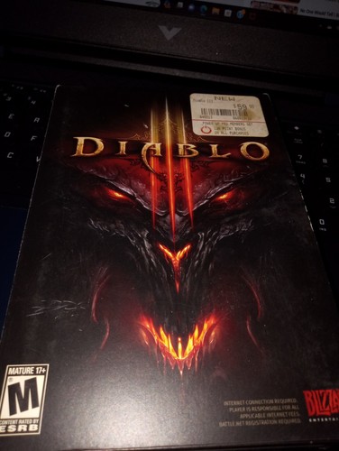 Diablo 3 PC CD-ROM Big Box Includes Quick Start Guide, Manual, Complete ...