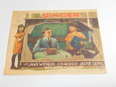Ginger 1935 Fox Film Lobby Card Starring Jane Withers | eBay