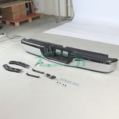 Chrome Rear Steps Bumper Fit 2000-2006 Toyota Tundra Standard side Bed ...