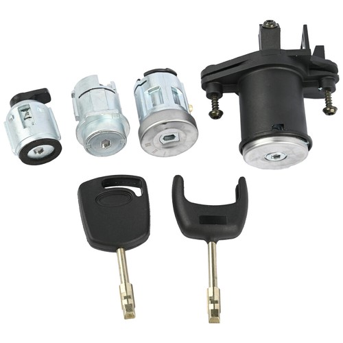 FOR FORD FIESTA MK5 FUSION IGNITION SWITCH DOOR TRUNK LOCK BARREL 2 ...