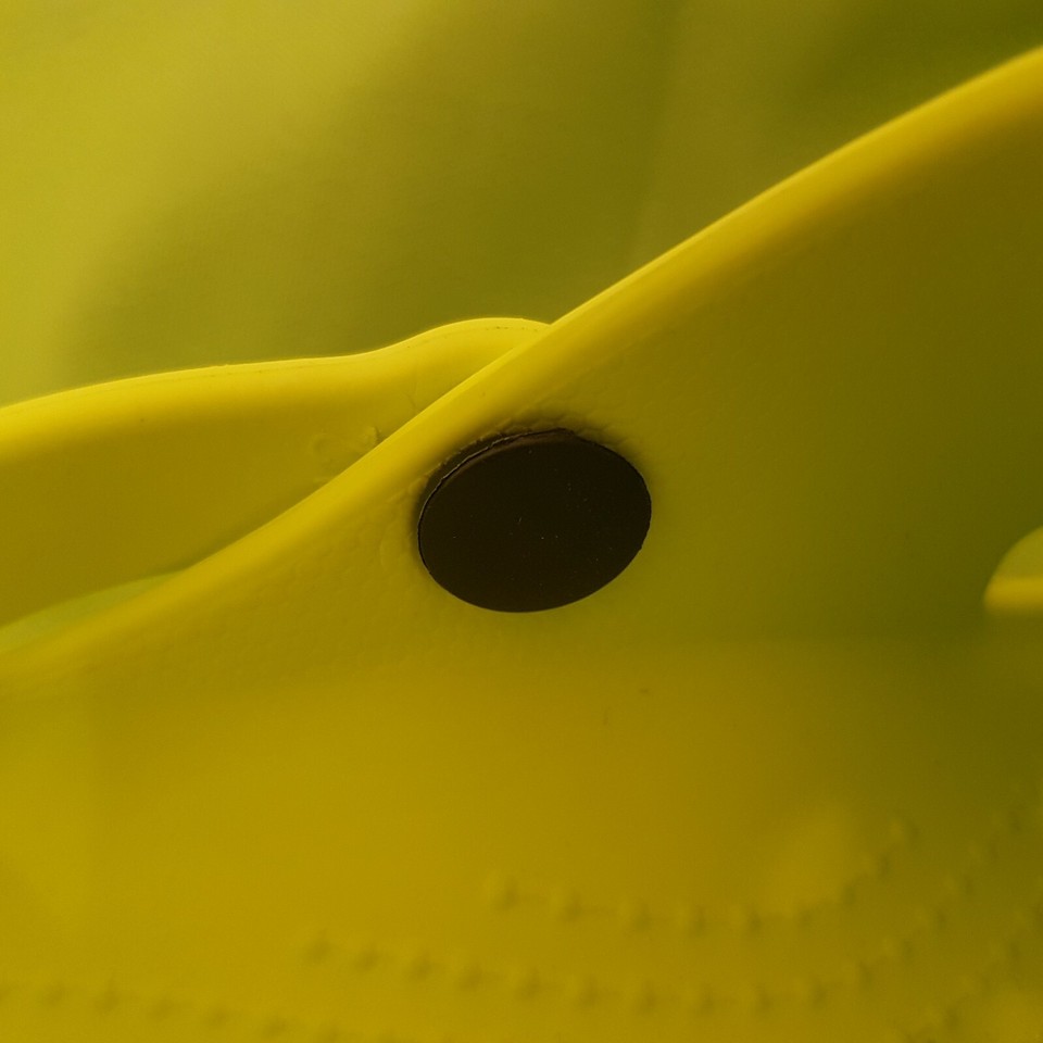 2 RIVETS,FASTENER,BUTTON,BLACK NEW (FAST SHIP) fit CROC U.S.A ...