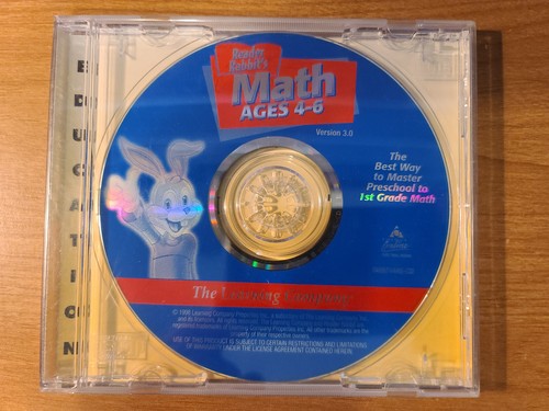 Reader Rabbit Math Ages 4-6 1998 v3.0 | eBay