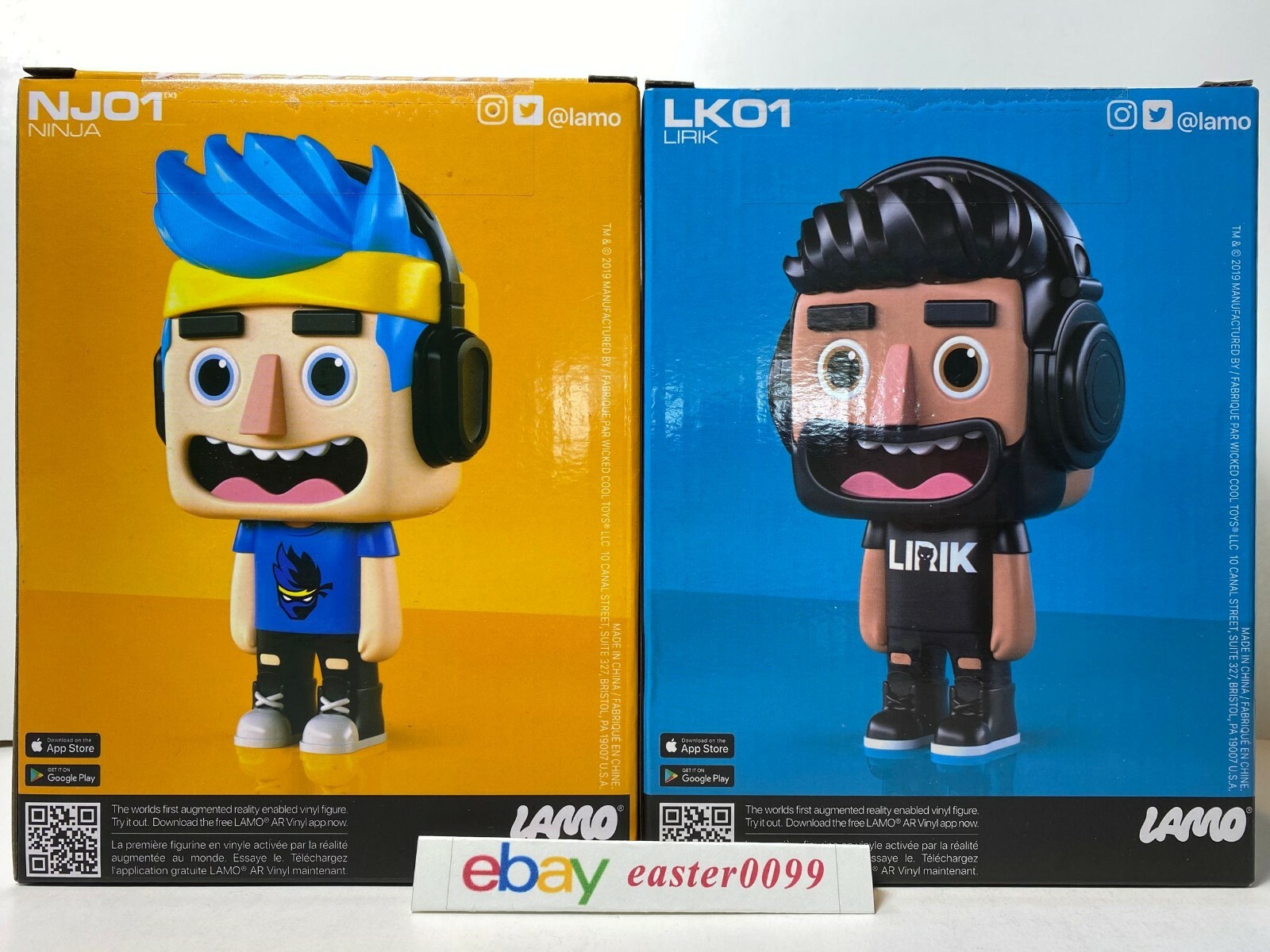 Lot Of 2 LAMO NJ01 NINJA / LK01 LIRIK Brand New In Box | eBay