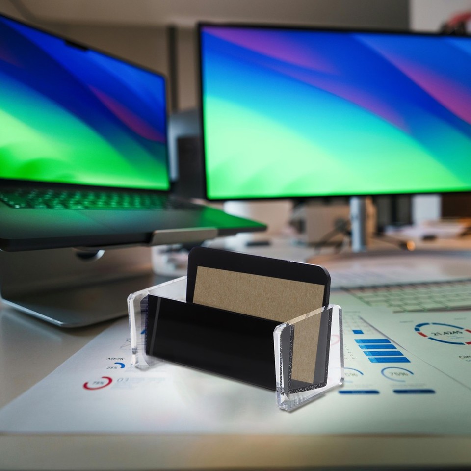 Name Cards Stand Business Cards Base Card Organizing Rack Name Card ...