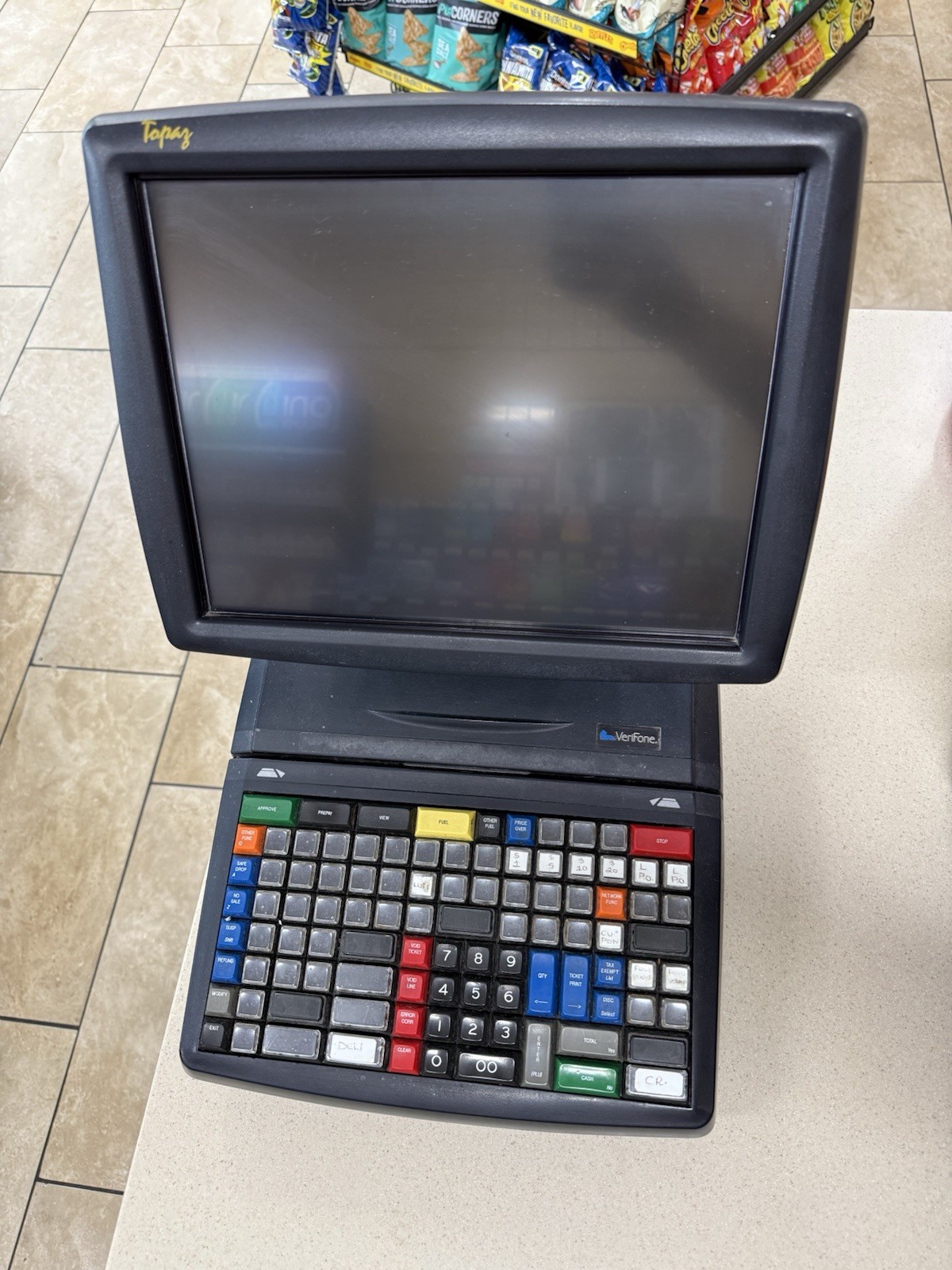 Verifone Topaz XL Credit Card Terminal (04-068) - Seller Refurbished