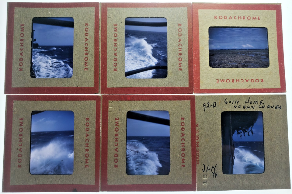 Kodachrome Photo Slides (Dozens) | *1943* WWII Camp Anza Fort Custer ...