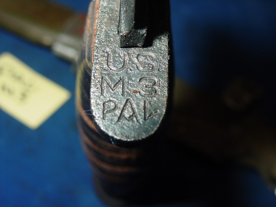 Original WWII Airborne Paratrooper M3 Combat Knife PAL Guard Marked ...