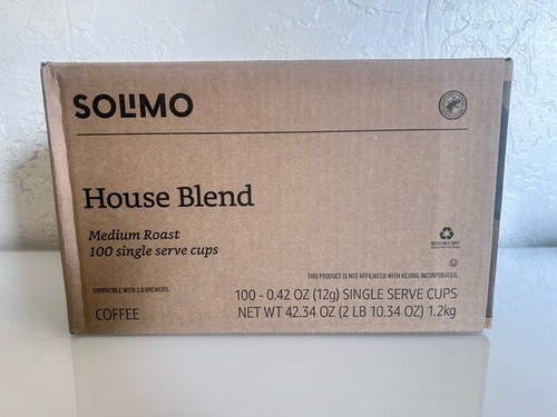 Solimo House Blend, Medium Roast, 100 Coffee pods | eBay