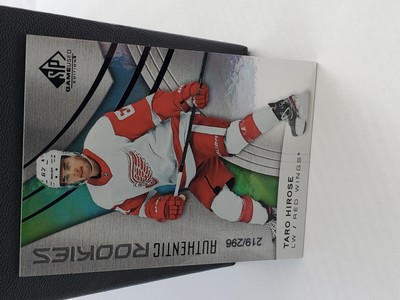 2019-20 SP Game Used Authentic Rookies Rainbow 219/296 Taro Hirose #176 ...