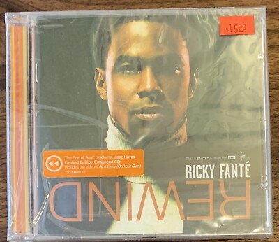 Rewind by Ricky Fante CD NEW SEALED w/ Hype Sticker 2004 Soul R&B Music ...