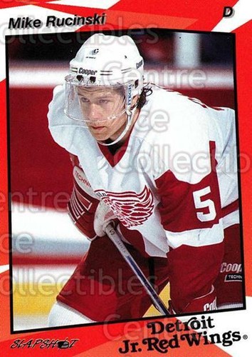 1993-94 Detroit Jr. Red Wings #6 Mike Rucinski | eBay