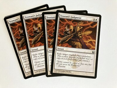 Trostani's Judgment (4) Return to Ravnica NM MTG Magic the Gathering | eBay