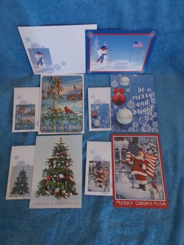 New DAV Disabled American Veterans 5 Christmas Cards & Matching ...