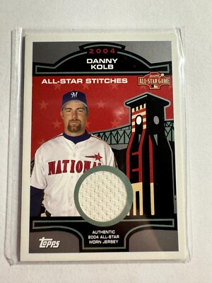 K139,944 - 2005 Topps All-Star Stitches Relics #DK Danny Kolb Jersey | eBay