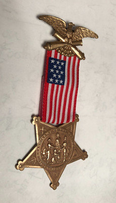 CIVIL WAR GAR VETERANS' MEMBERSHIP BADGE - GREAT CONDITION ! | eBay