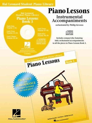 Piano Lessons Book 3 International, CD/Spoken Word, Like New Used, Free ...