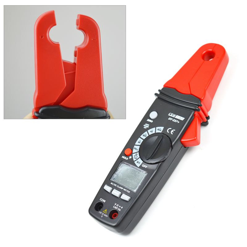 CEM DT-337+ Digital Clamp Meters Mini AC/DC Clamp Meters Auto Power Off ...