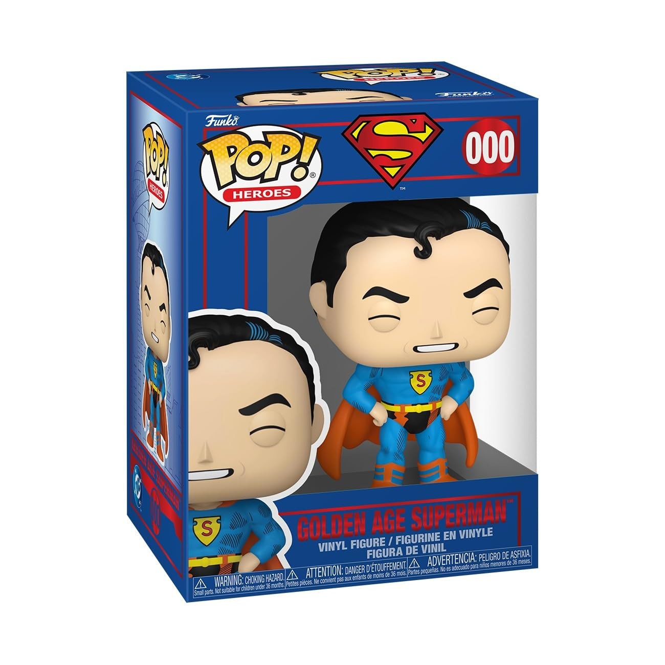 Funko Pop Heroes Shield Through the Ages – Superman'38 - DC ...