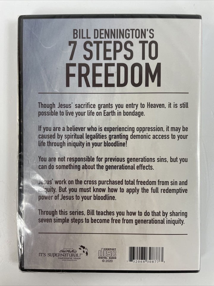 Bill Dennington's 7 Steps to Freedom (CD, 2020, 3-Discs) Religious ...