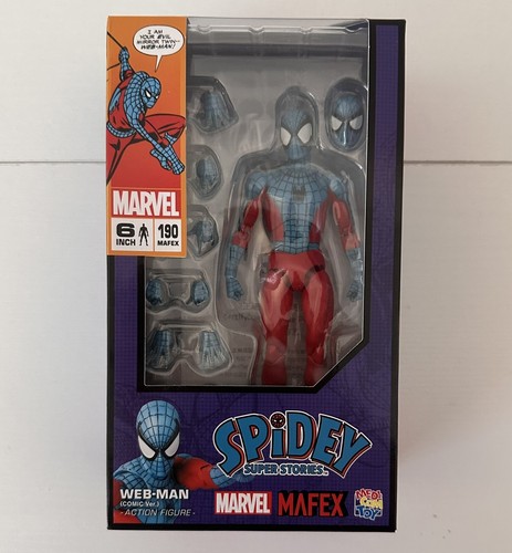 Mafex No.190 Spider-Man Web Man Spidey AUTHENTIC US Seller ...