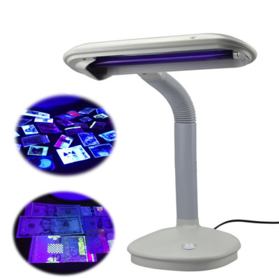 UV-A Longwave 352nm Ultraviolet Table Blacklight UV Lamp Fluorescence ...