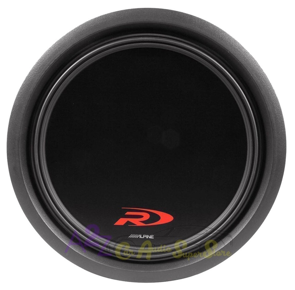 ALPINE SWR-T12 Type-R 12" 4-Ohms Shallow Mount Subwoofer | 1800W | 12 ...
