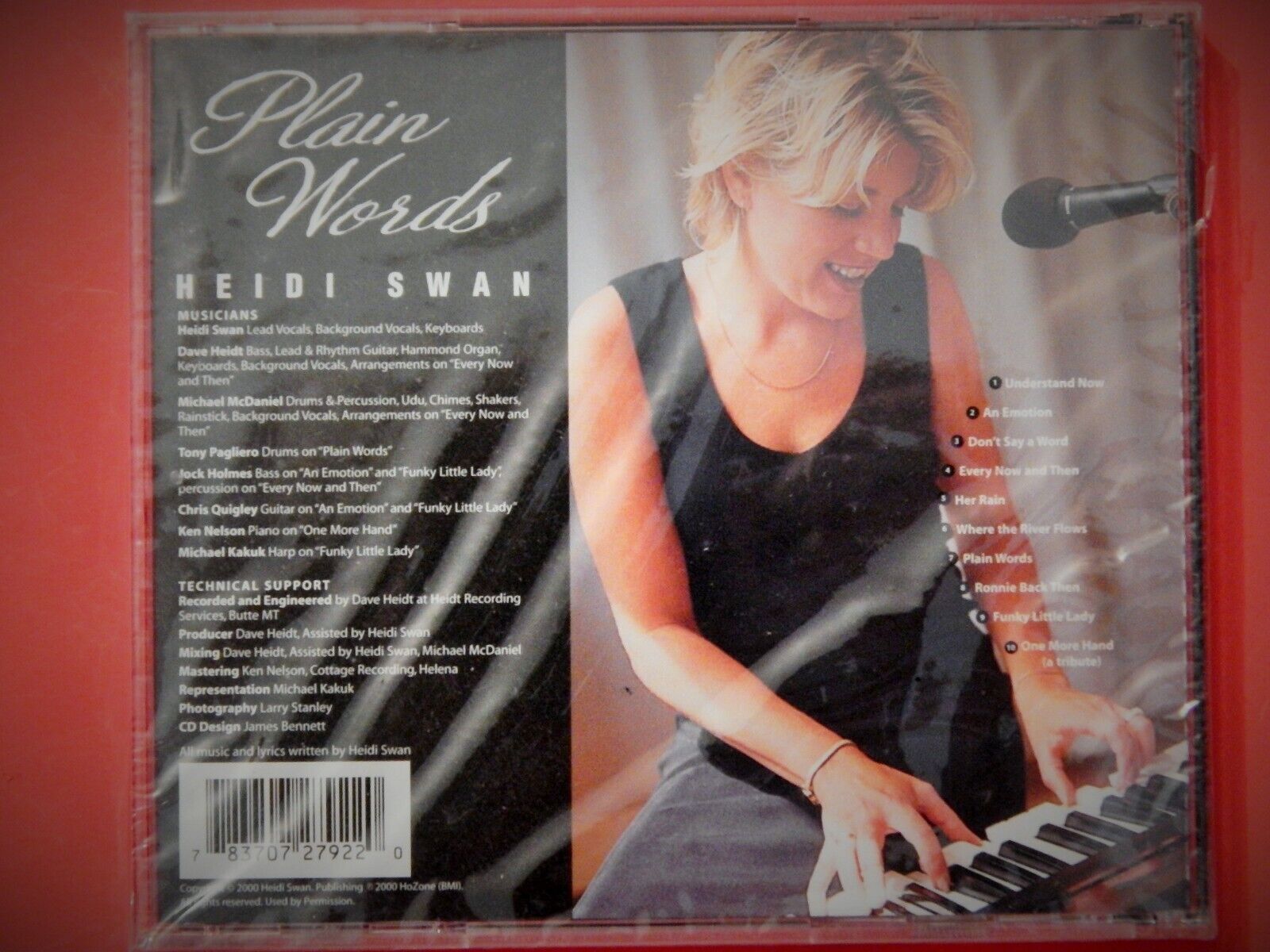 HEIDI SWAN: PLAIN WORDS 2010 SEALED MINT CD, RARE COLLECTIBLE ...