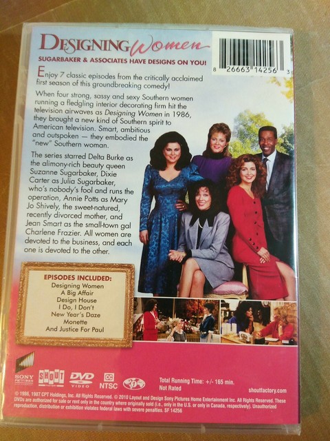 Designing Women 7 Classic Episodes Volume 1 DVD for sale online | eBay