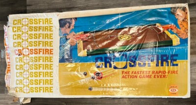 Vintage 70s Crossfire Rapid Fire Game In Original Box Ideal Toys Game ...