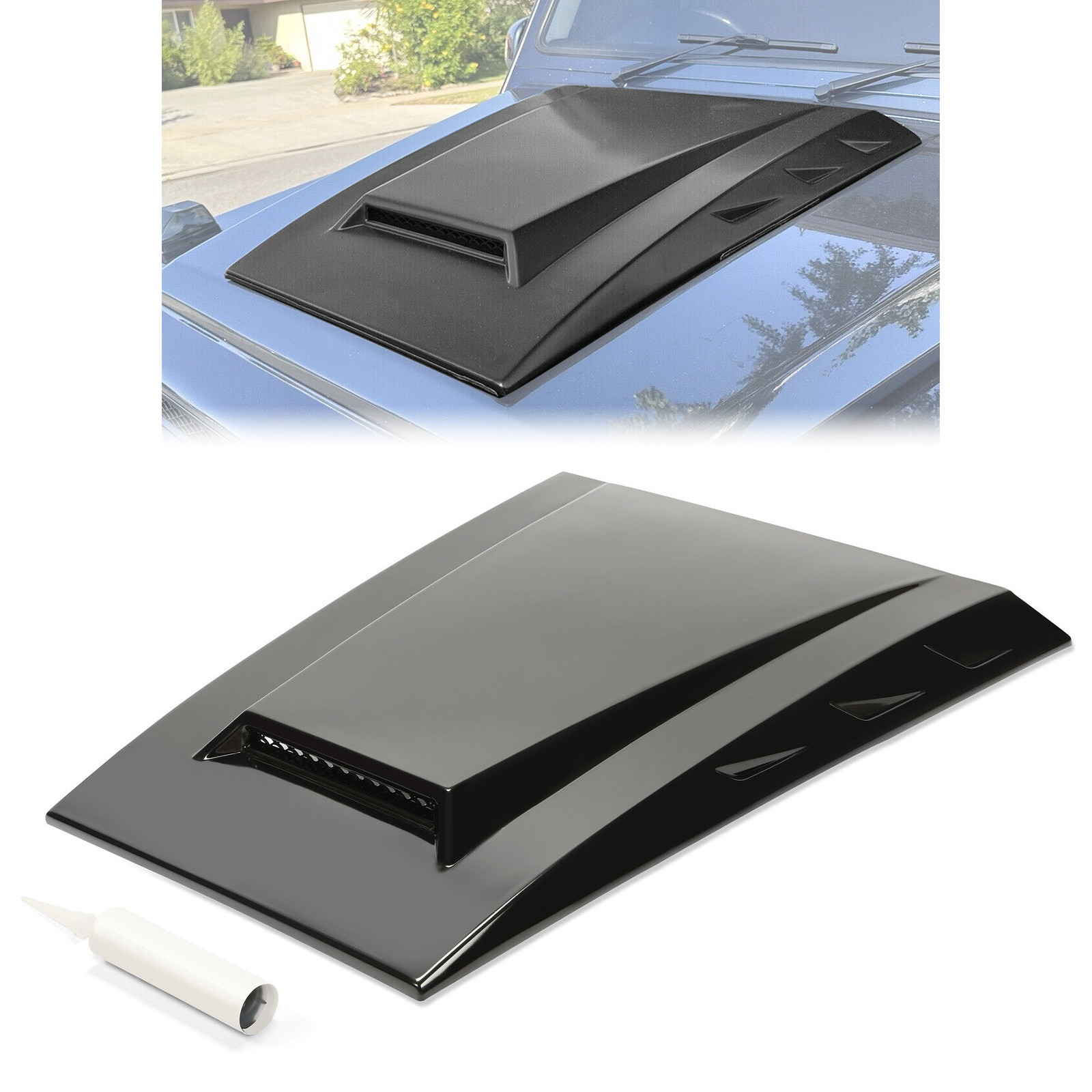 ABS Hood Scoop Bonnet Body Kits For 1999-2018 Mercedes G-Class W463 ...